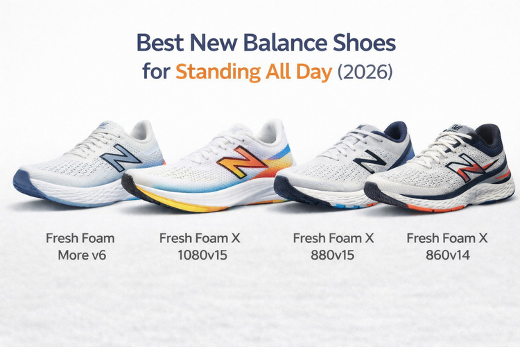 Best New Balance Shoes for Standing All Day (2026) – StrideAuthority